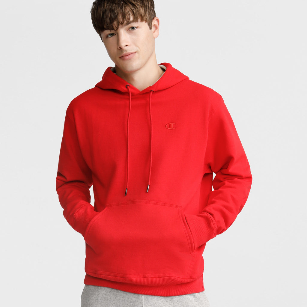 Powerblend Hoodie, C Logo - Champion