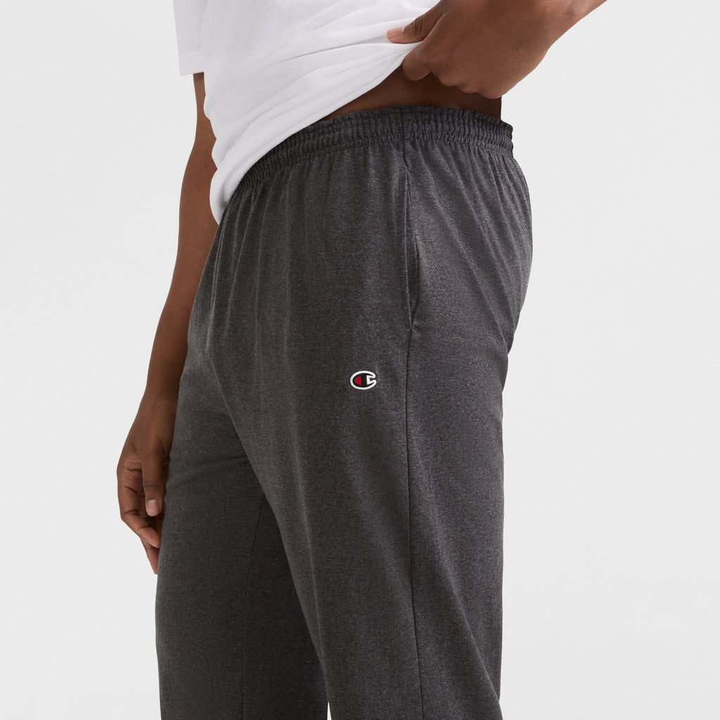 Lightweight Lounge Pants, Open Hem, C Logo (Big & Tall) - Champion