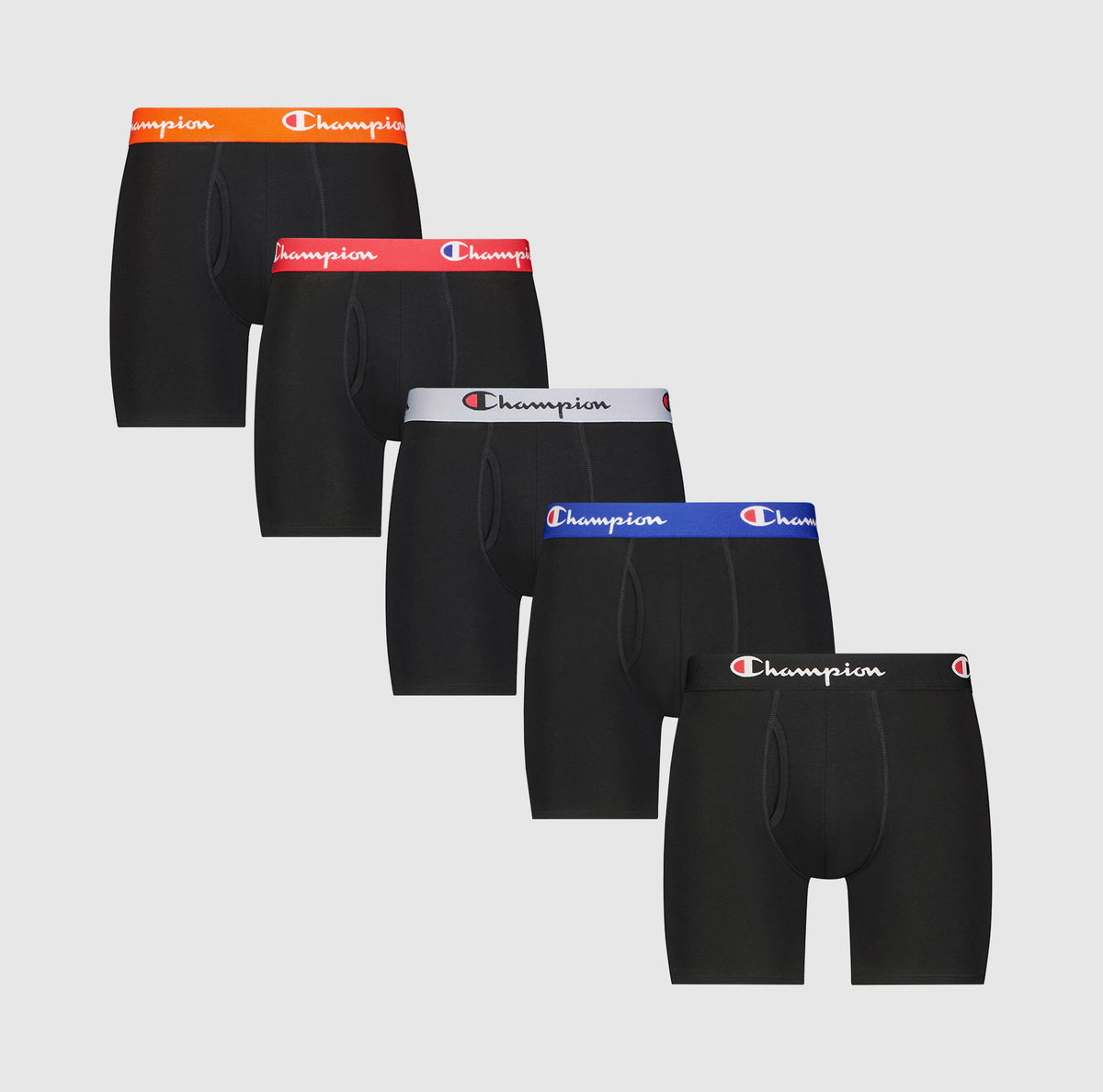5 Pk Cotton Stretch Boxer Brief – Champion