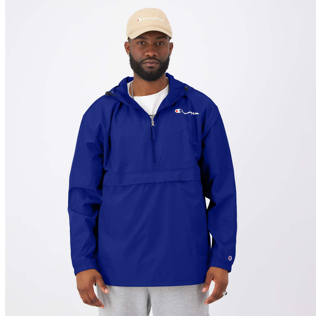 Stadium Packable Jacket, Script Logo - Big & Tall - Champion